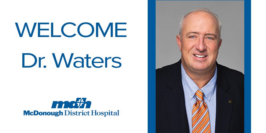 MDH Welcomes Dr. Michael Waters