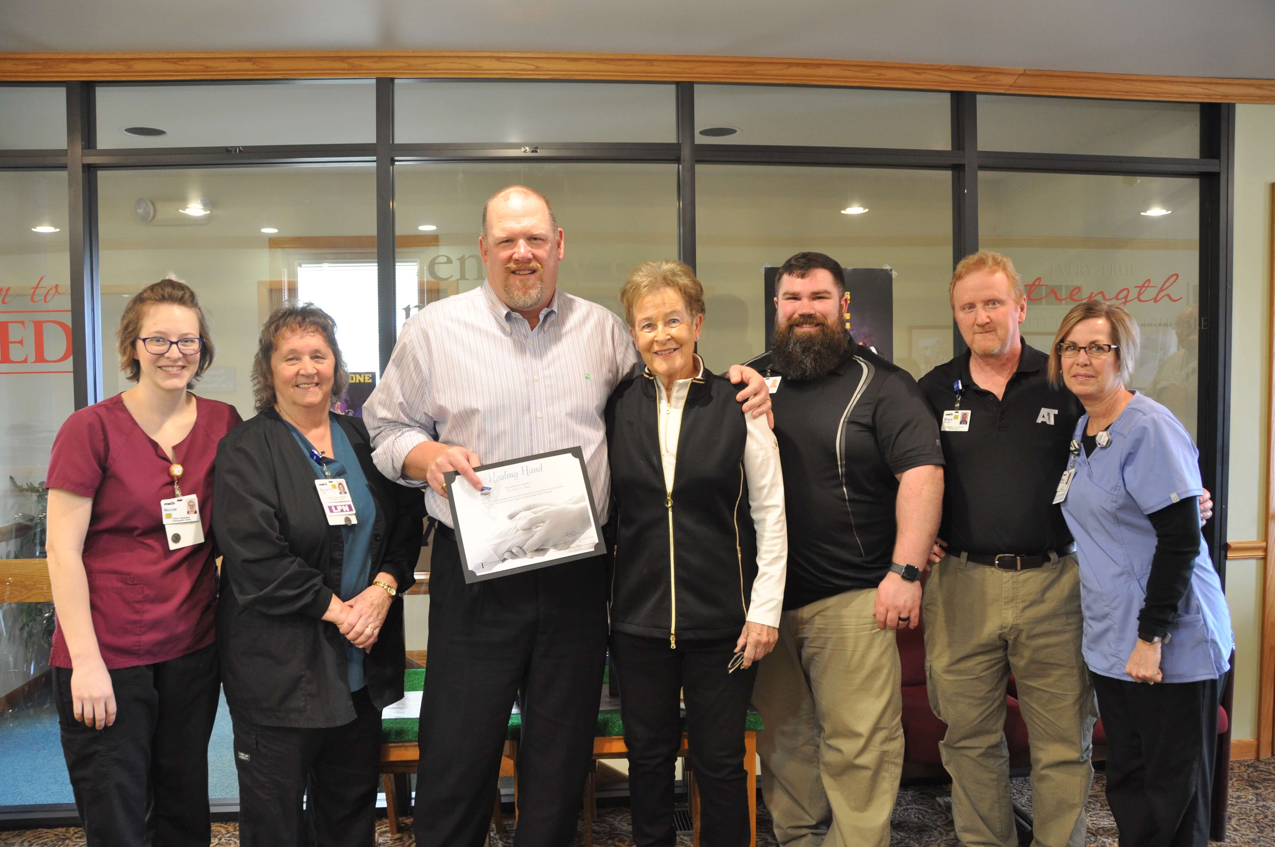 MDH Physician Dr. Scott Urch Receives Healing Hand Award